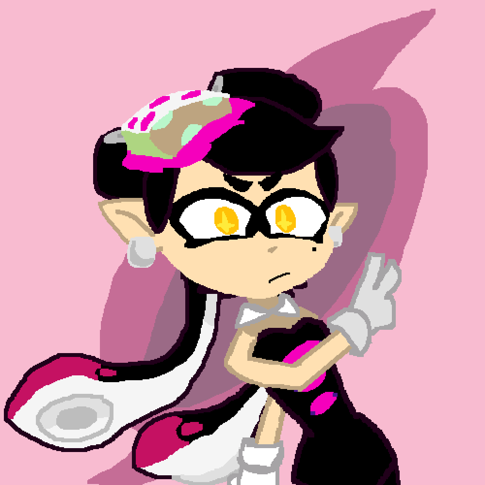 Pixilart - Callie Strikes a Pose by UltraSans27