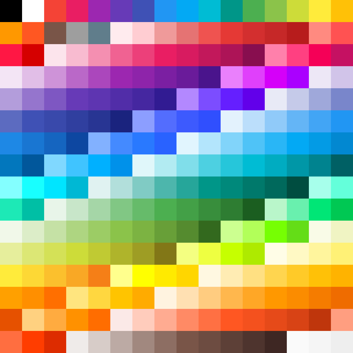 Pixilart - Default Colors PART 1 by ZeynoWolf