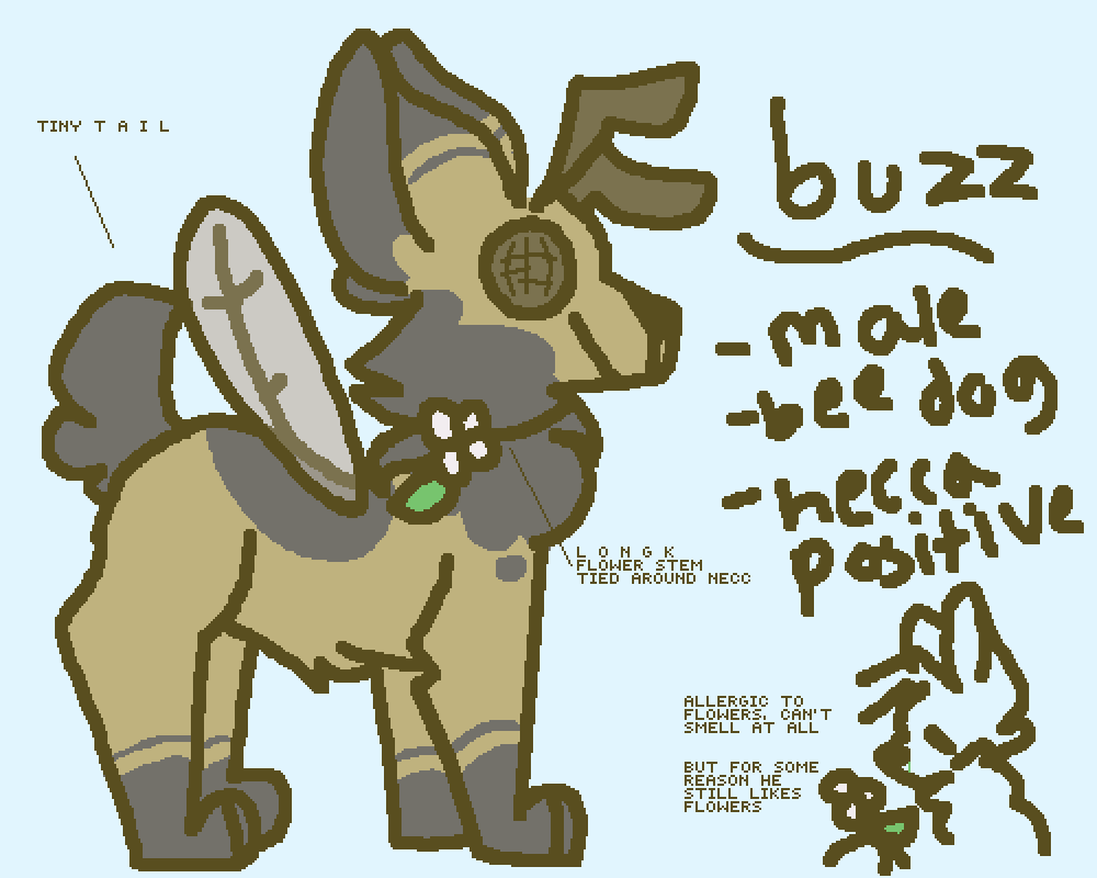 Pixilart - Buzz ref!!! by Sketchfloof