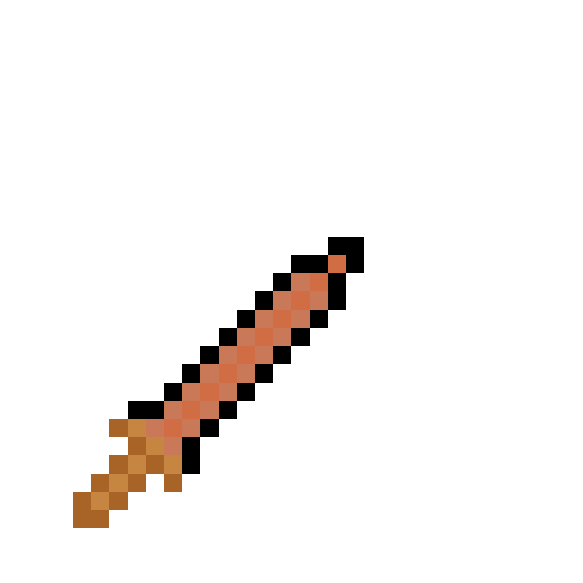 Pixilart - The almighty copper shortsword by Mythical-drawer