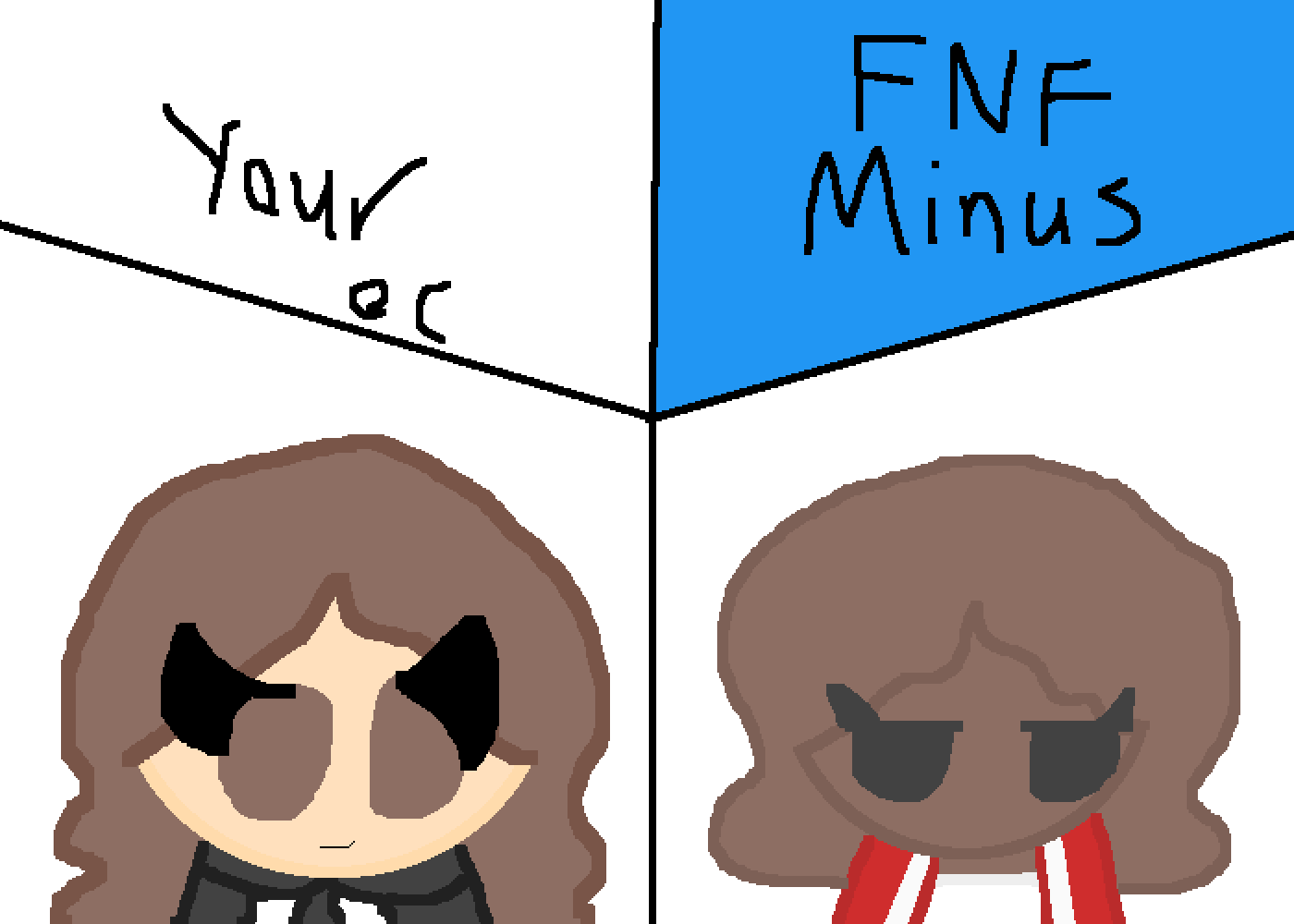 Pixilart - FNF Minus by Star-random