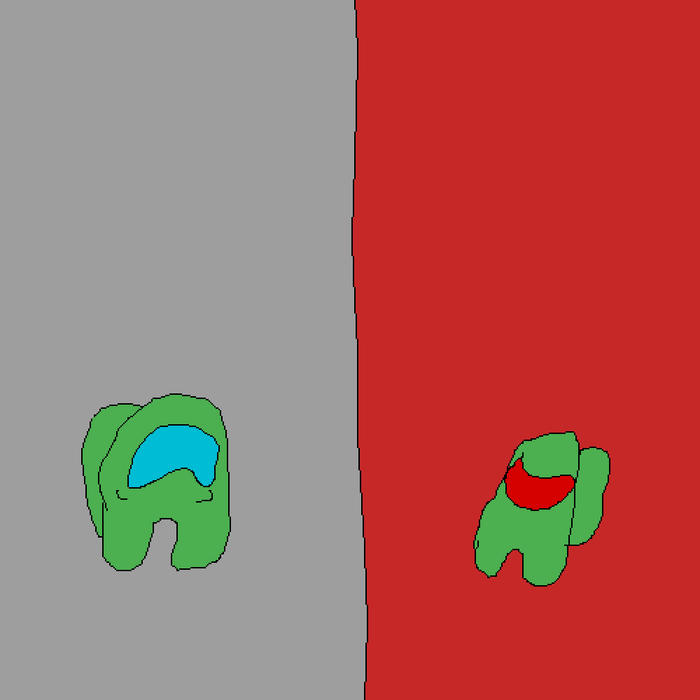 Pixilart - among us green by among-us-isaac