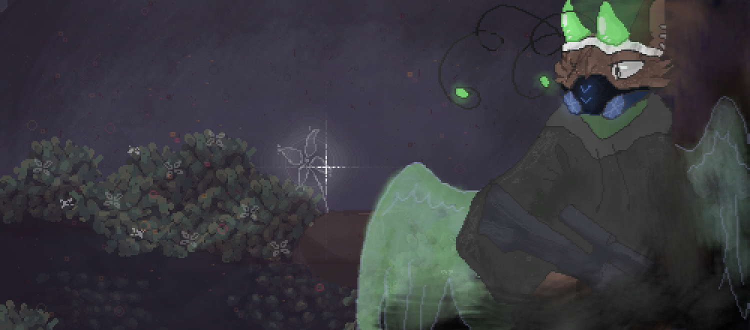 Pixilart - Ghost flowers by Snowdragon