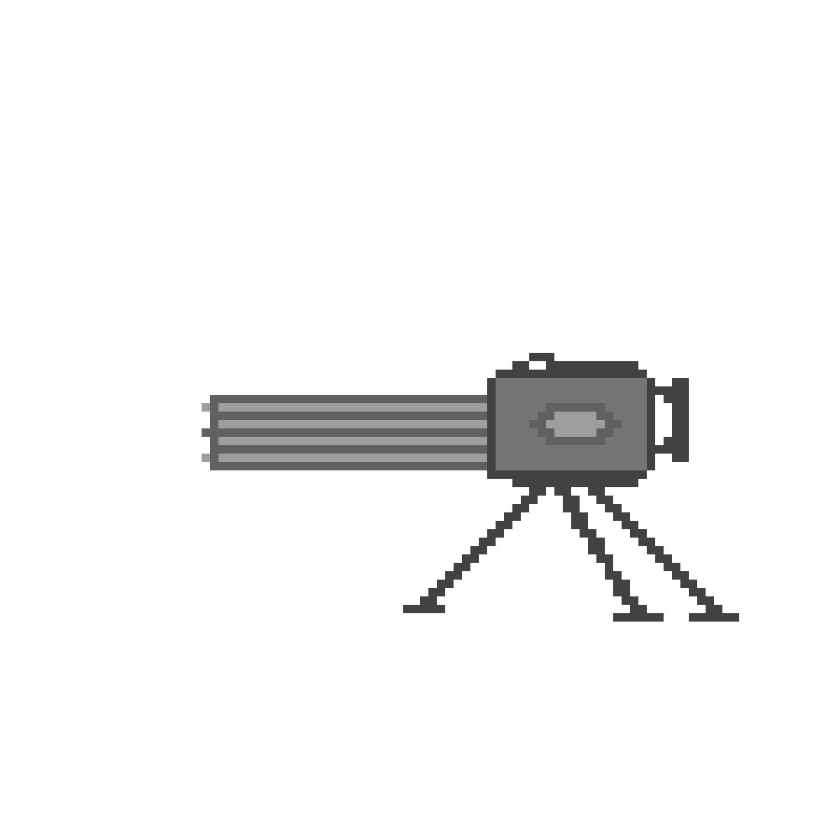 Pixilart - Machine Gun by Paul-Antoine07
