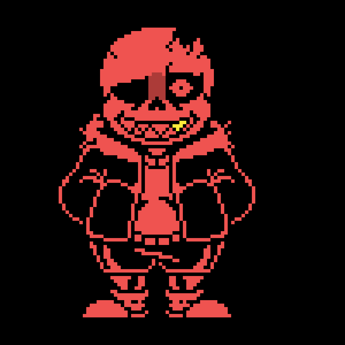 Pixilart - Extreme Fell Sans by i-am-the