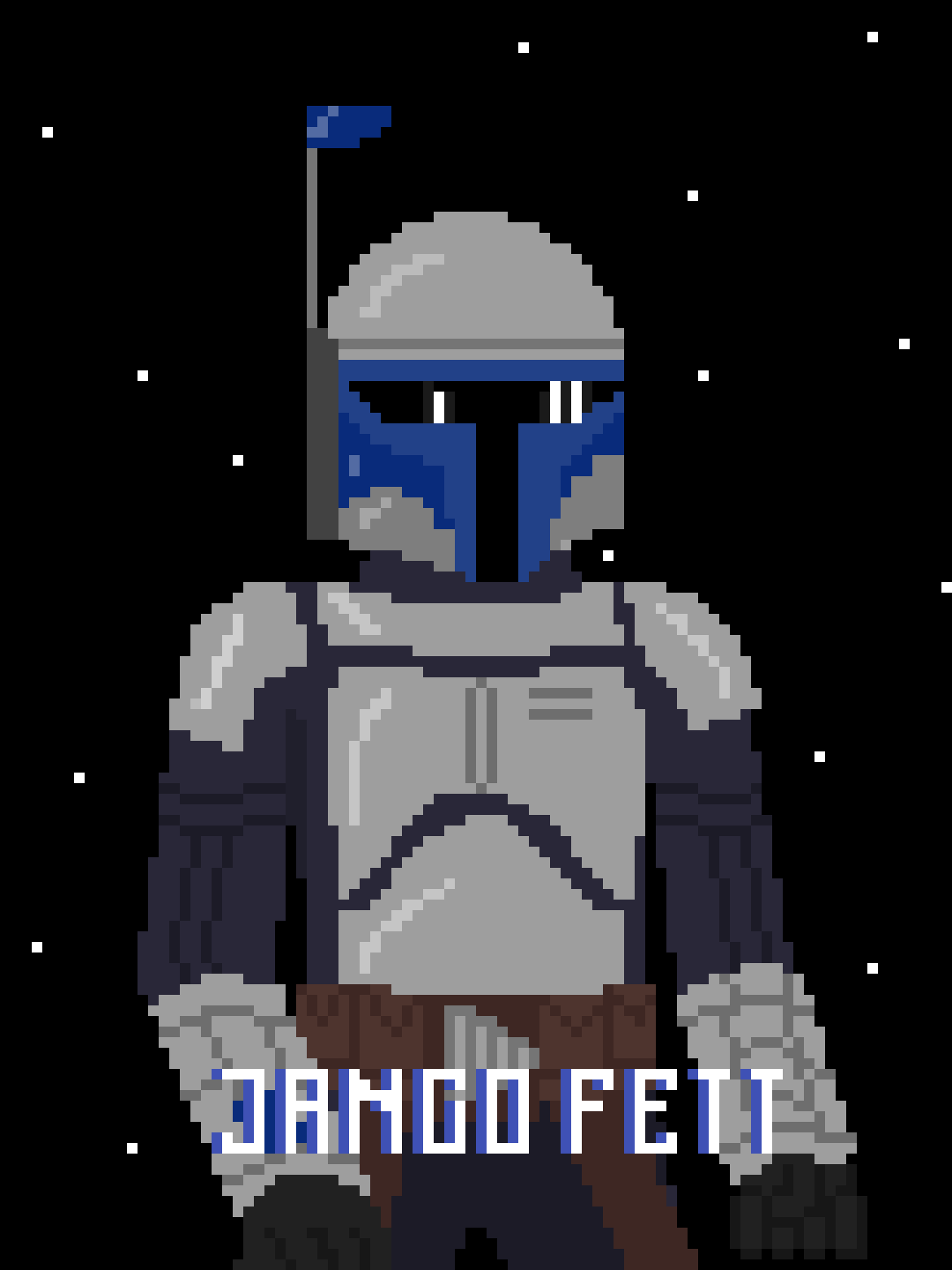 Pixilart - Jango Fett by AhsokaTano999