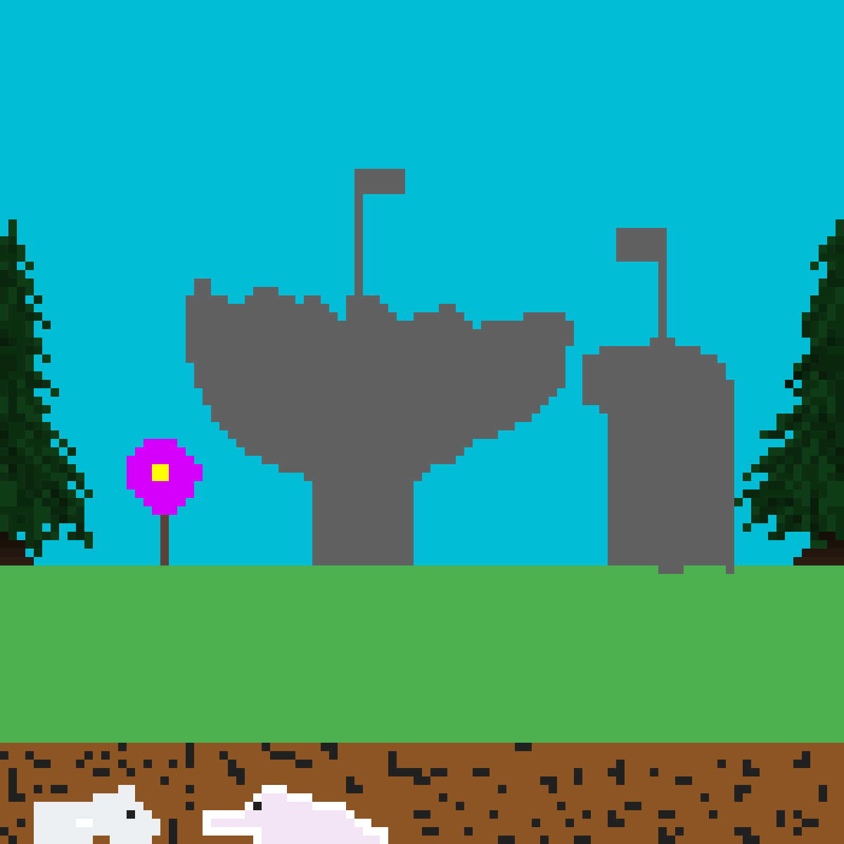 Pixilart - Crumbling Castle by PandaSoldier