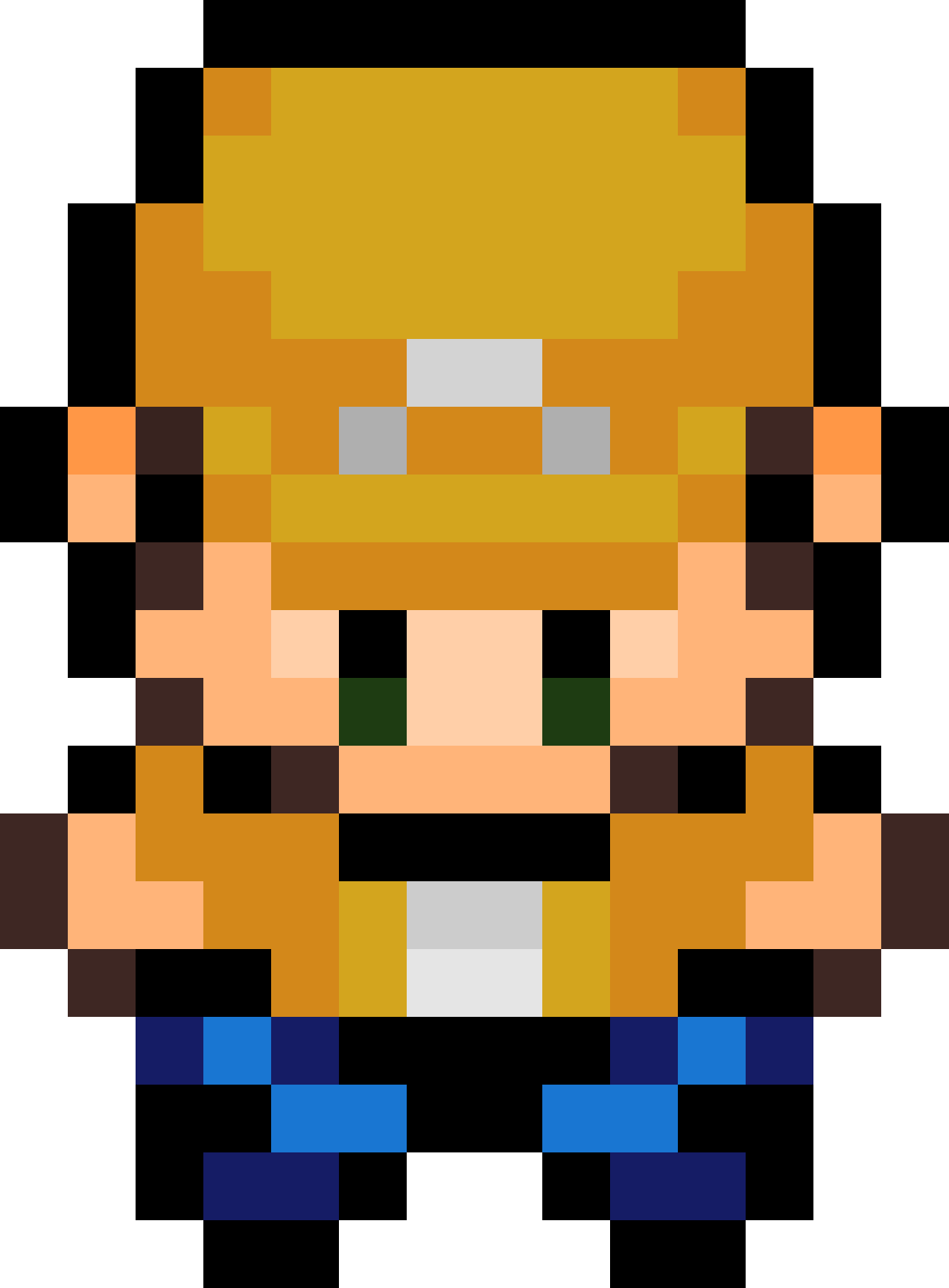 Pixilart - Gold Sprite by Mattpi96