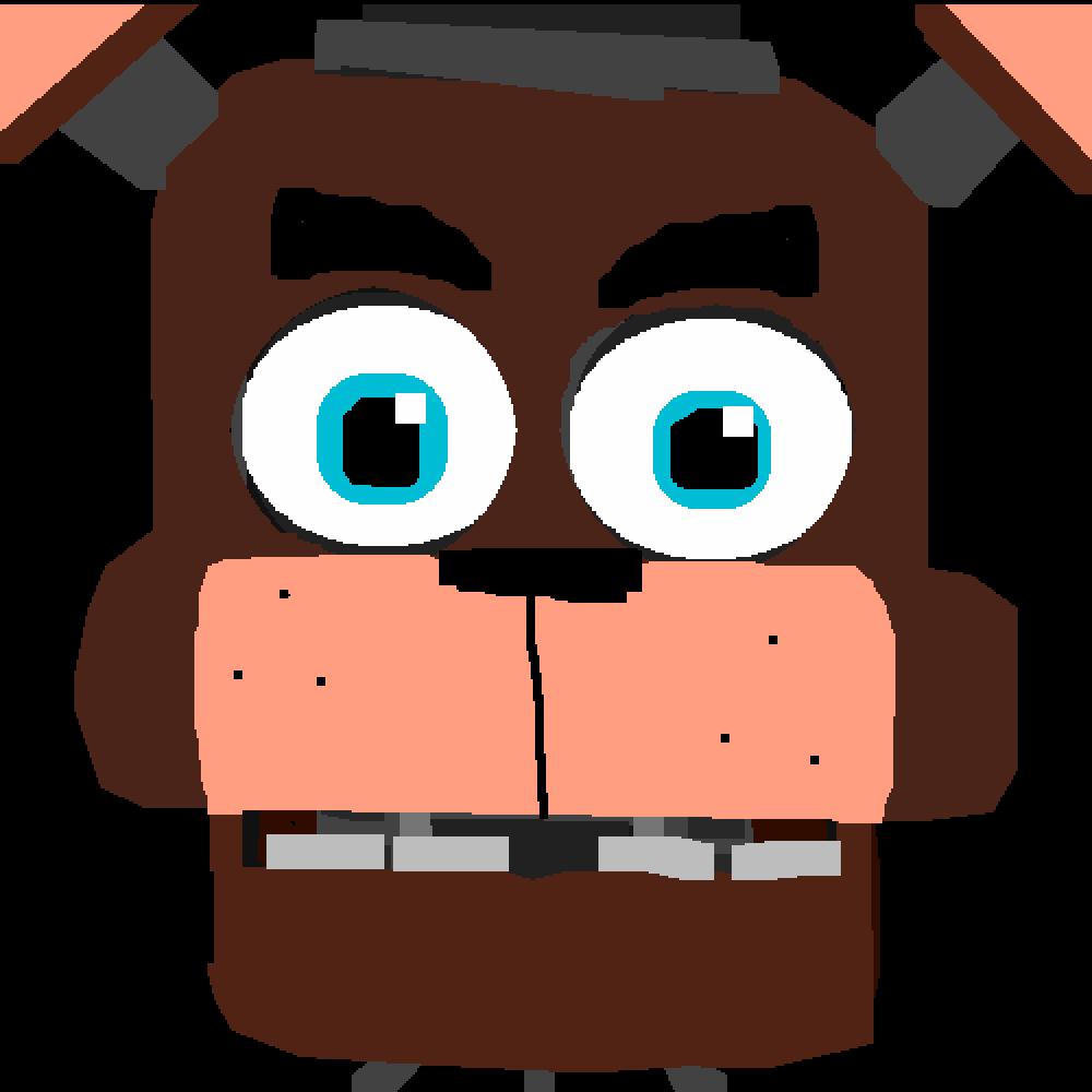 Pixilart - freddy eye test by Yuri-MartinARTS