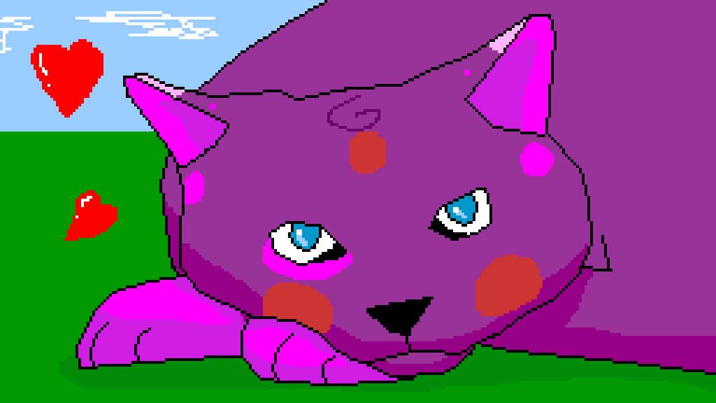 Pixilart - FuzzBall by ShadowDuWolf