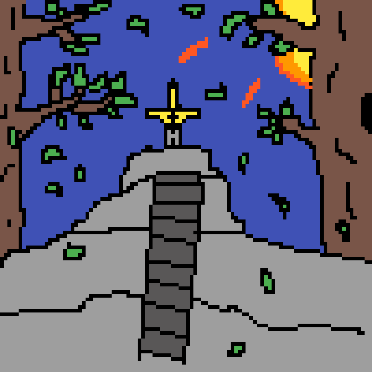 Editing Excalibur - Free online pixel art drawing tool - Pixilart