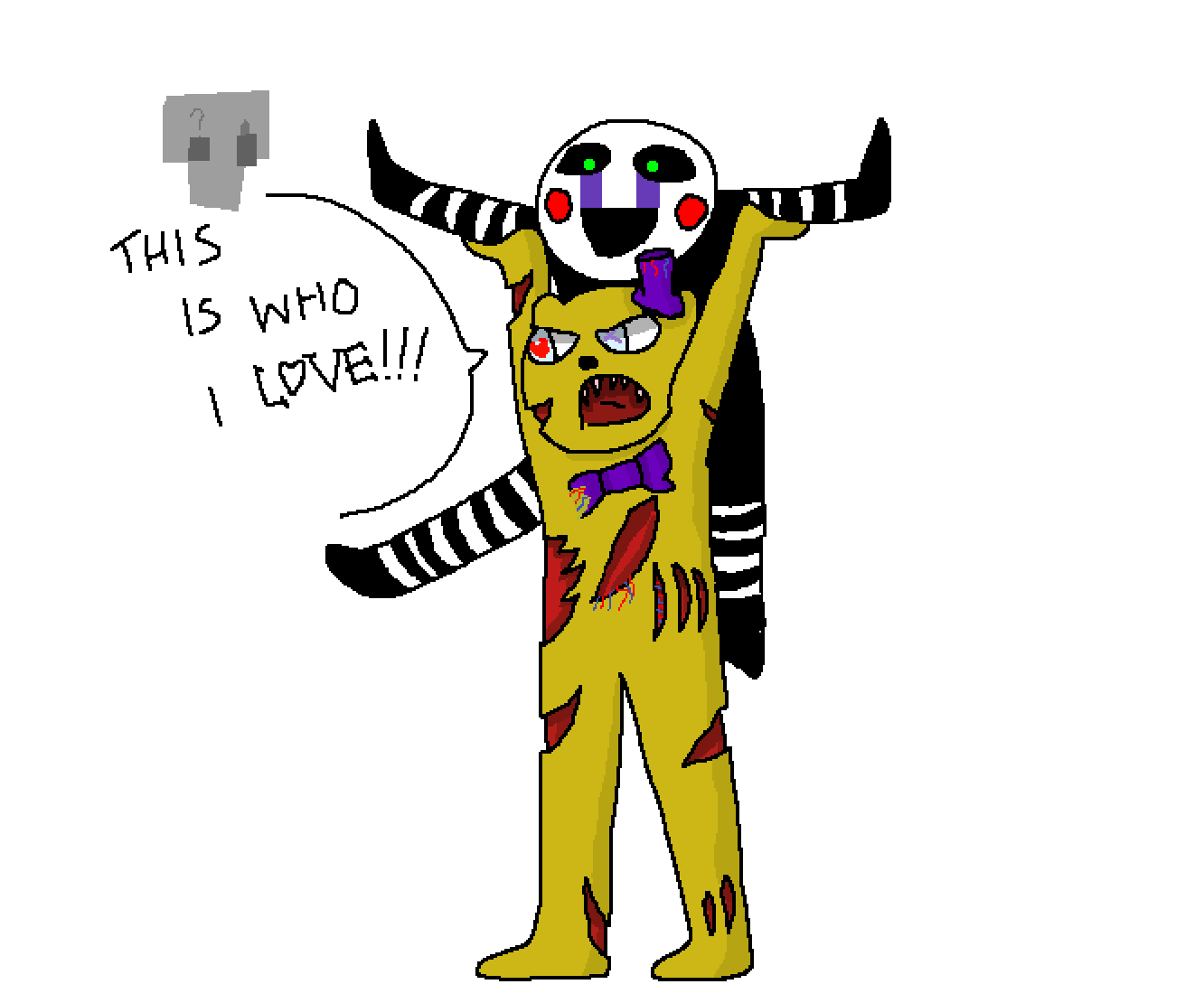 Editing Fredtrap X Puppet - Free online pixel art drawing tool - Pixilart