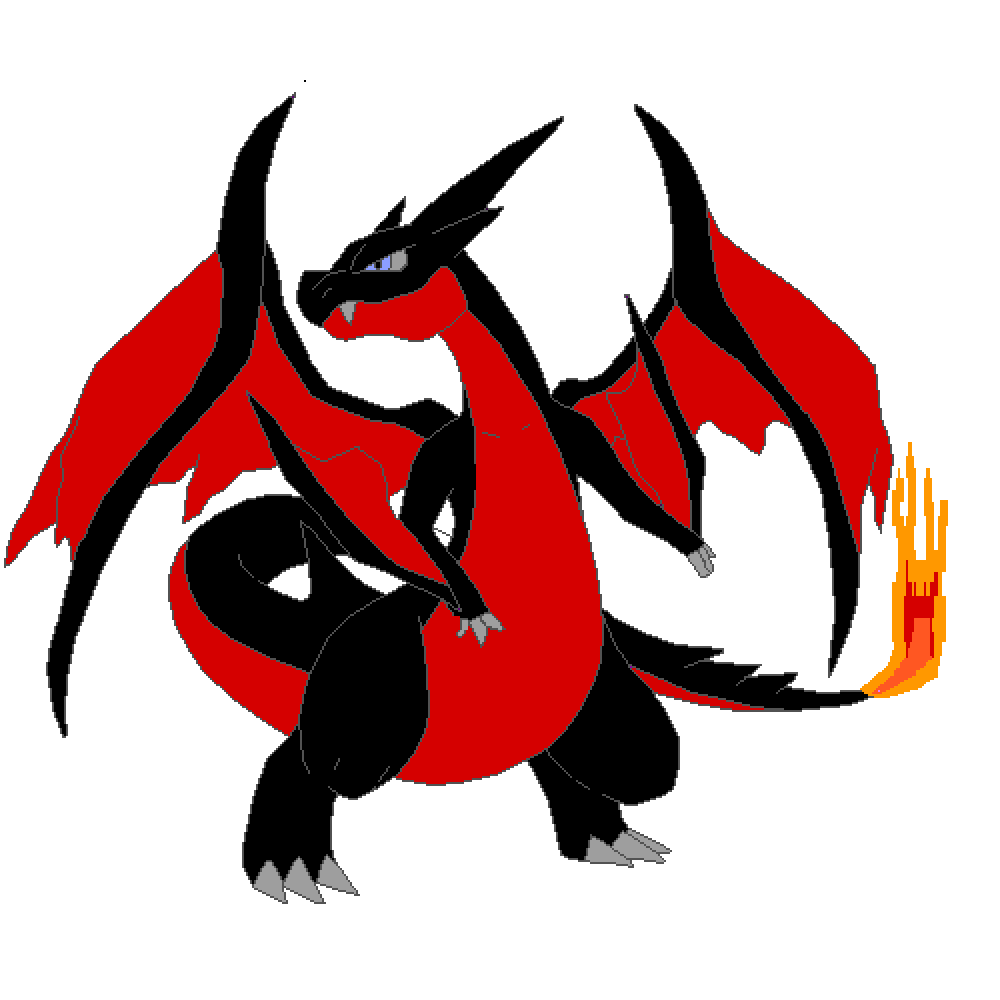 Pixilart - Mega Shadow Charizad Y by dominic-mcgee