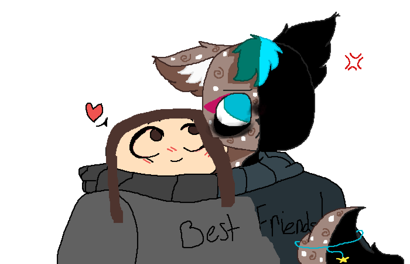 Pixilart - Haha yeah by LeontheNeon