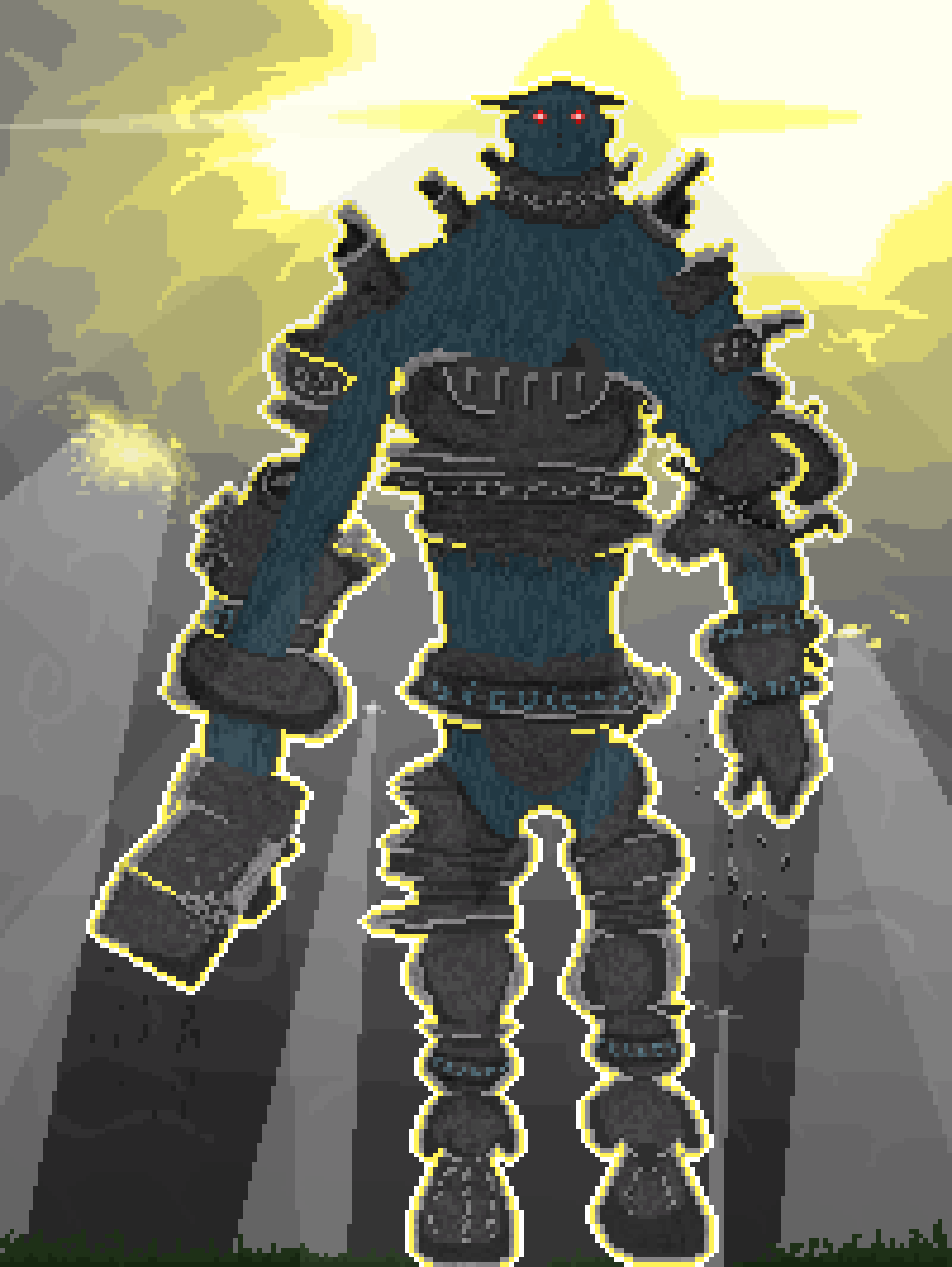 Pixilart - The Third Colossus by Thanatos-PXL