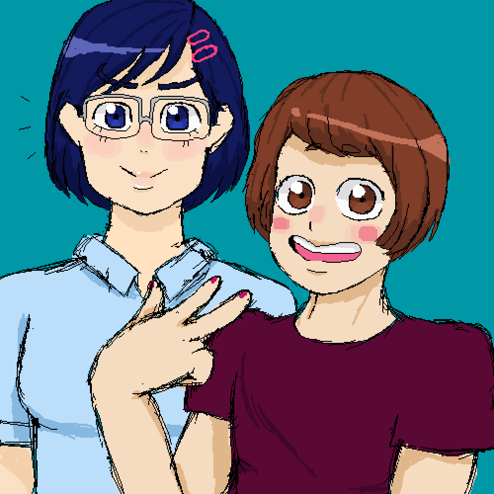 Pixilart - gender bent uraraka and iida by GaliMxellon