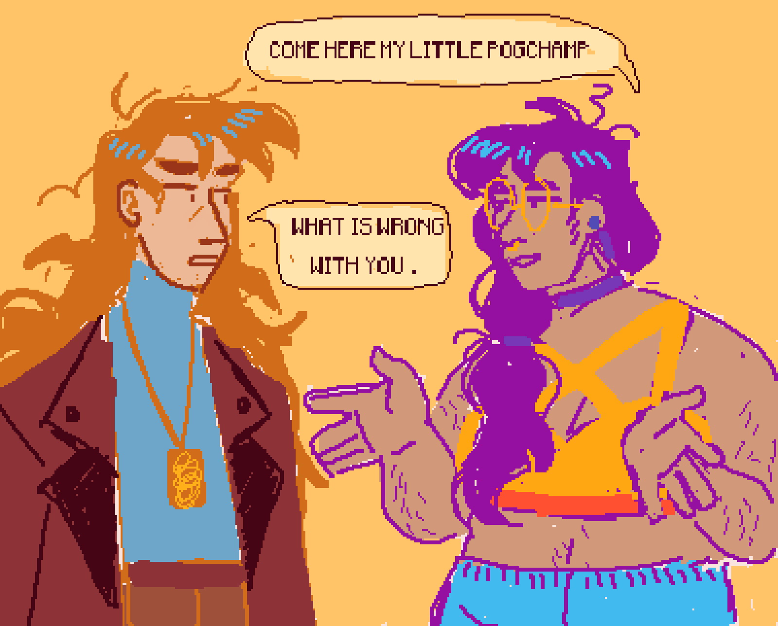 Pixilart - my little pogchamp by spicyturbines