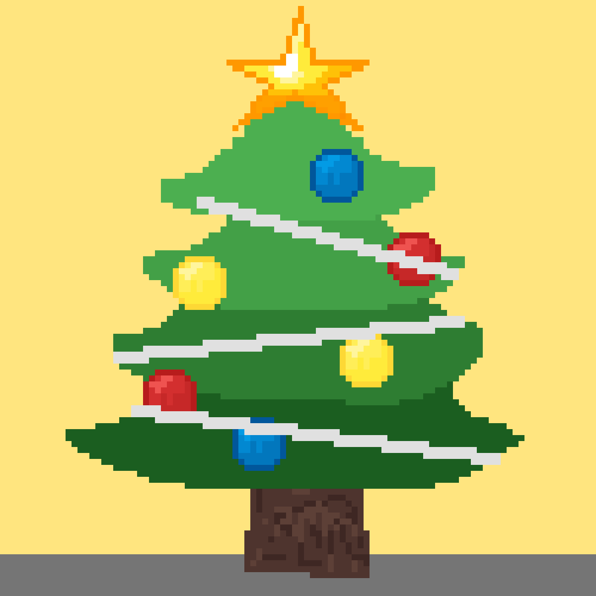 Pixilart - Normal Christmas Tree by Master-Ducky