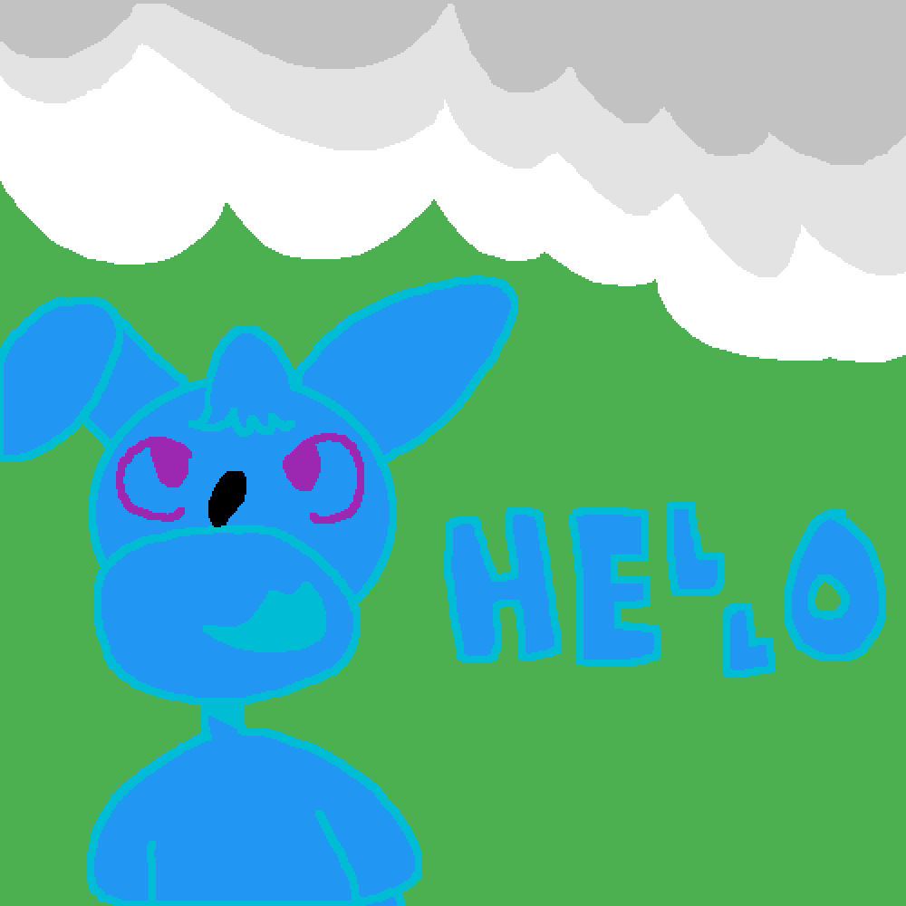 Pixilart - Hello by GabeBug