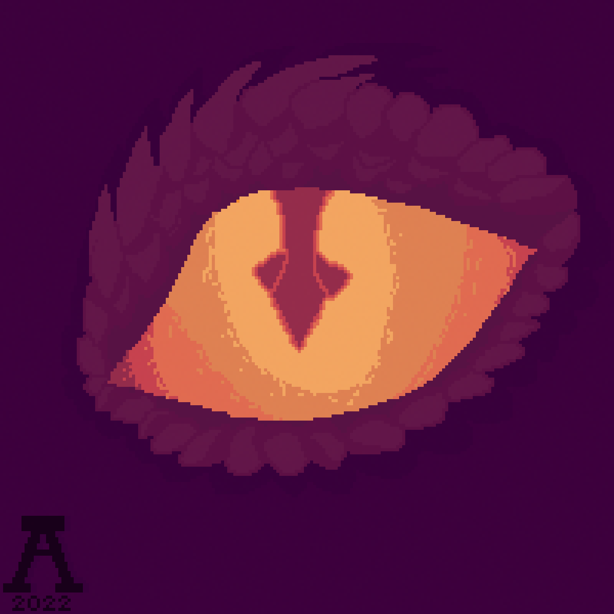 Pixilart - The Dragon eye by Shxyze