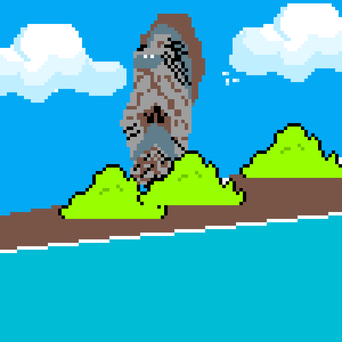 Editing Merlion - Free online pixel art drawing tool - Pixilart