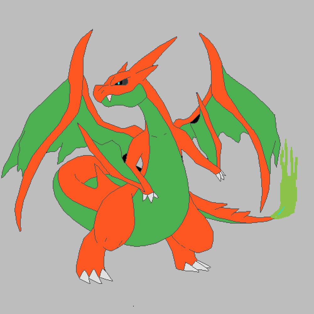 Pixilart - Mega Shadow Charizad Y by dwgipe