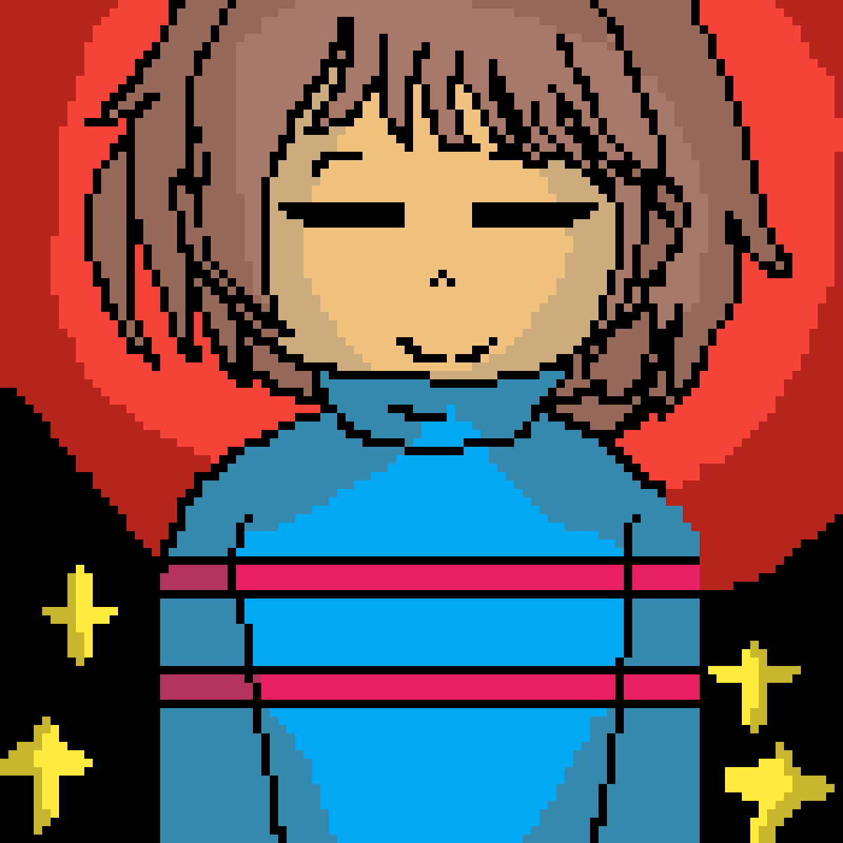 Pixilart - Frisk by LeoDrawz