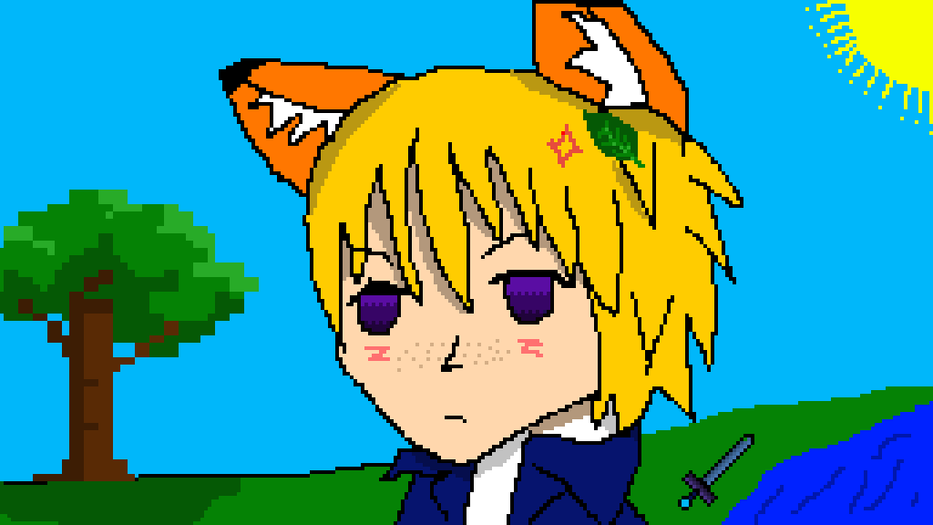 Editing my oc as a boy - Free online pixel art drawing tool - Pixilart