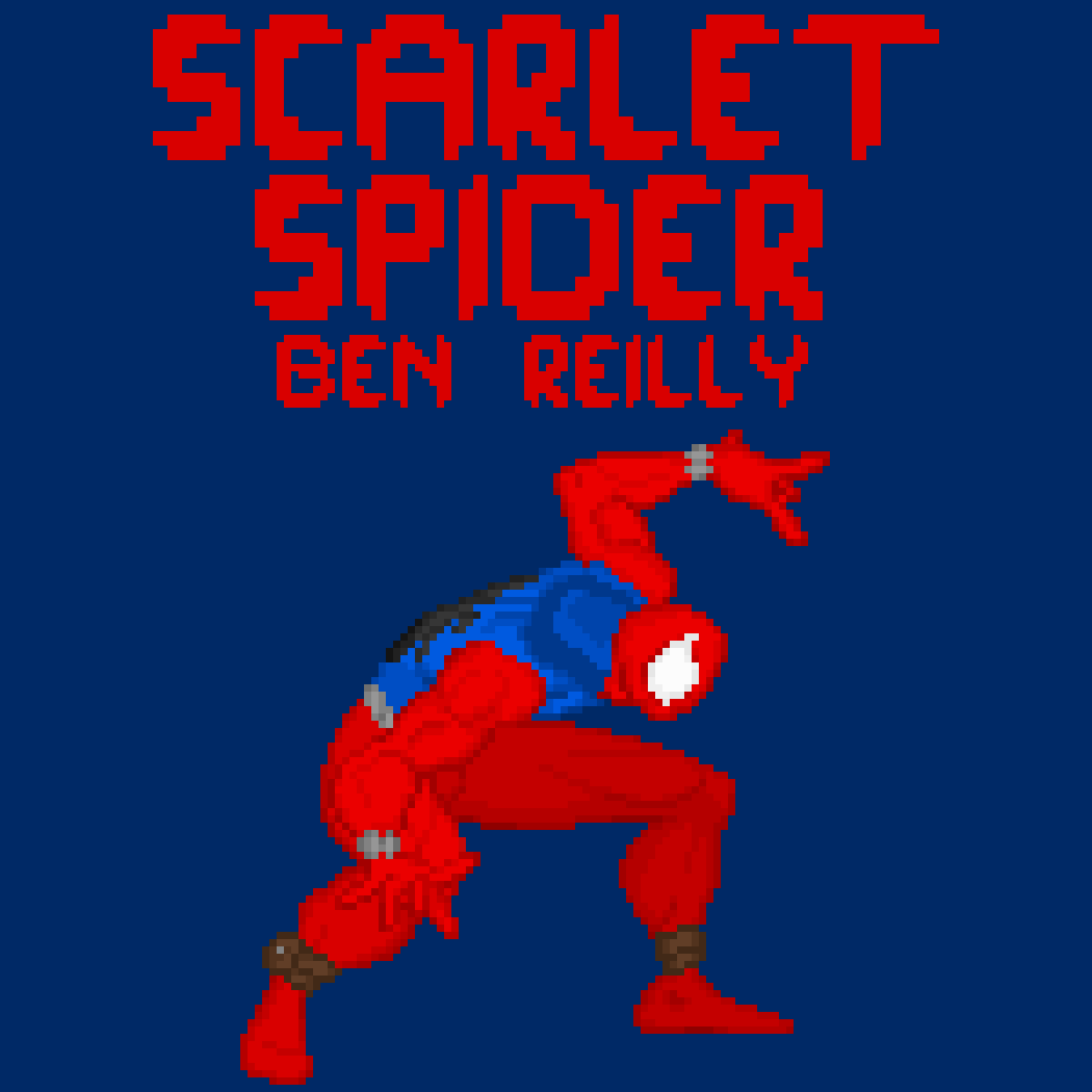 Pixilart - Scarlet Spider (Ben Reilly) by CrazyCas575
