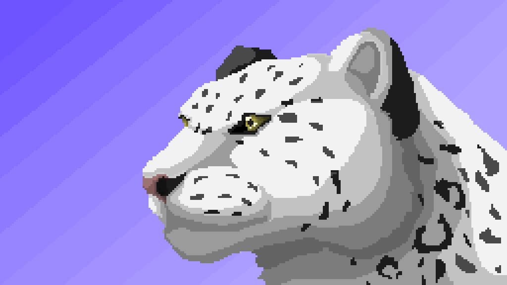 Pixilart - Snow Leopards are majestic beasts~ by MidnightStar89