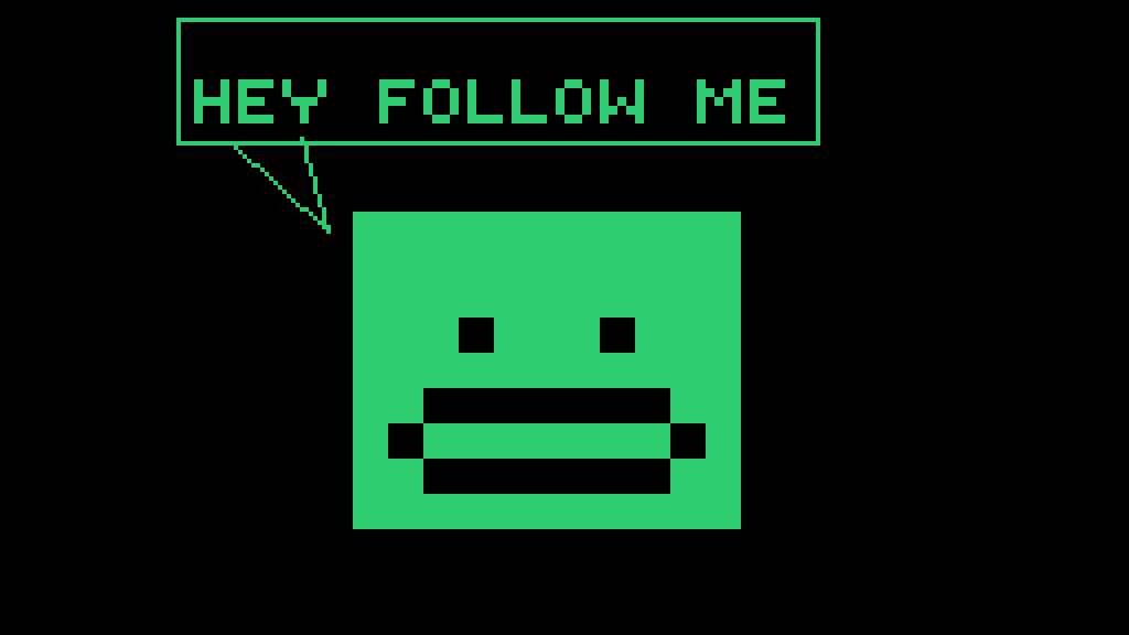 Pixilart - hey follow me by GreenArcherYT