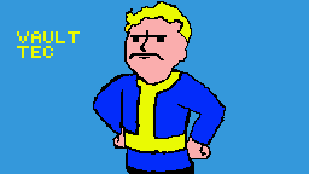 Pixilart - Fallout 3 Dude by lostnsp4ce2