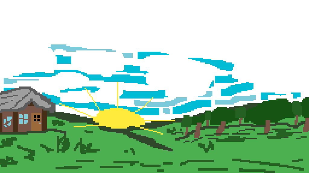 Editing Pixel horizon - Free online pixel art drawing tool - Pixilart