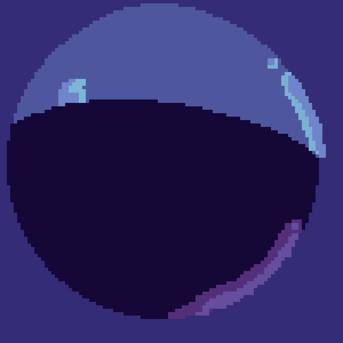 Pixilart - galaxy ball by MayDraws