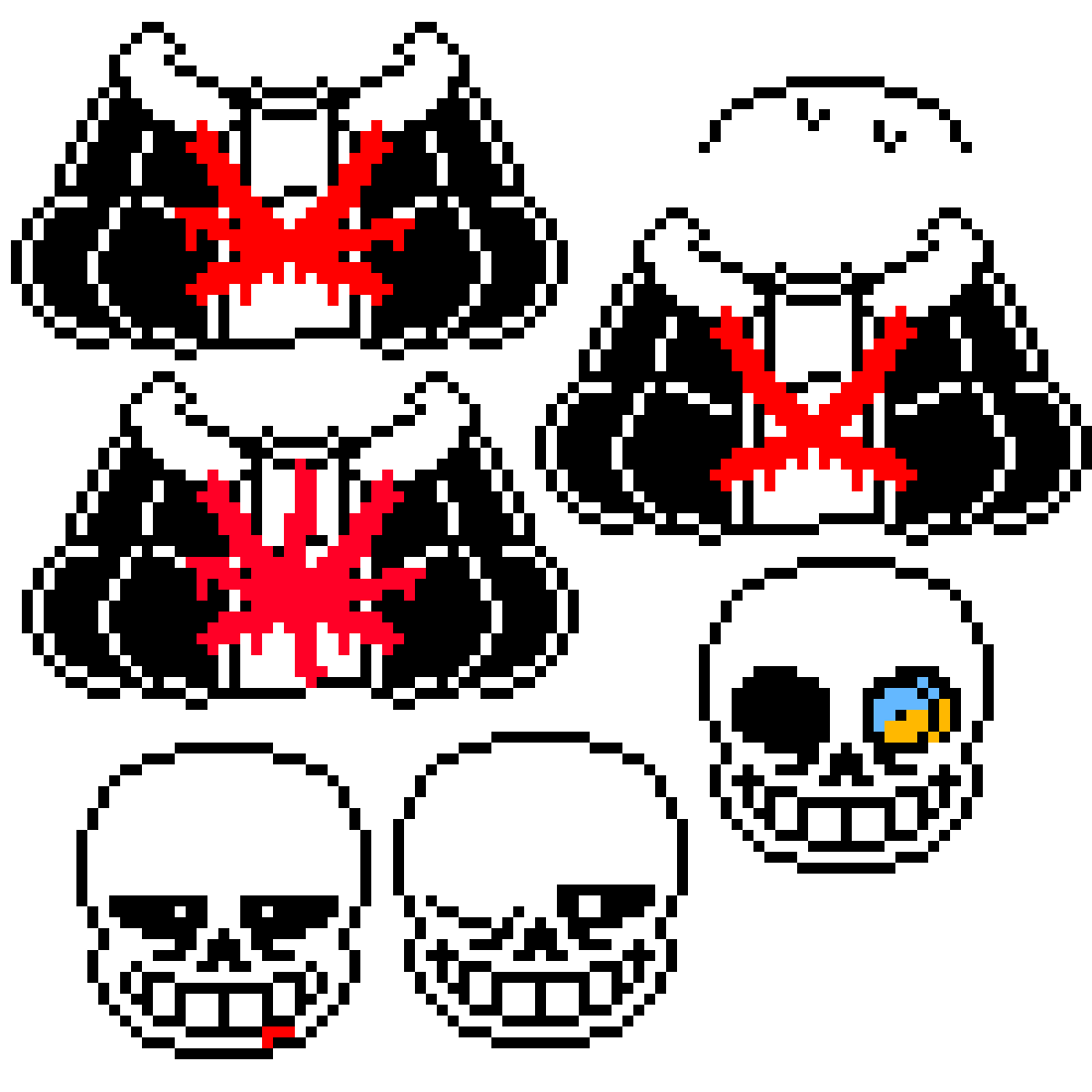 Pixilart - Member Sprite sheet pt3 by Member-Sans