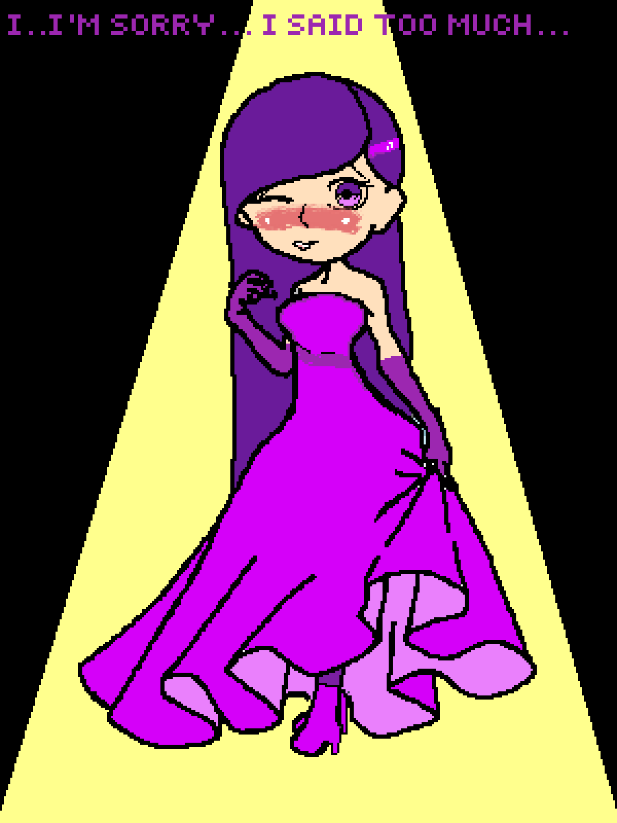 Editing Yuri DDLC - Free online pixel art drawing tool - Pixilart