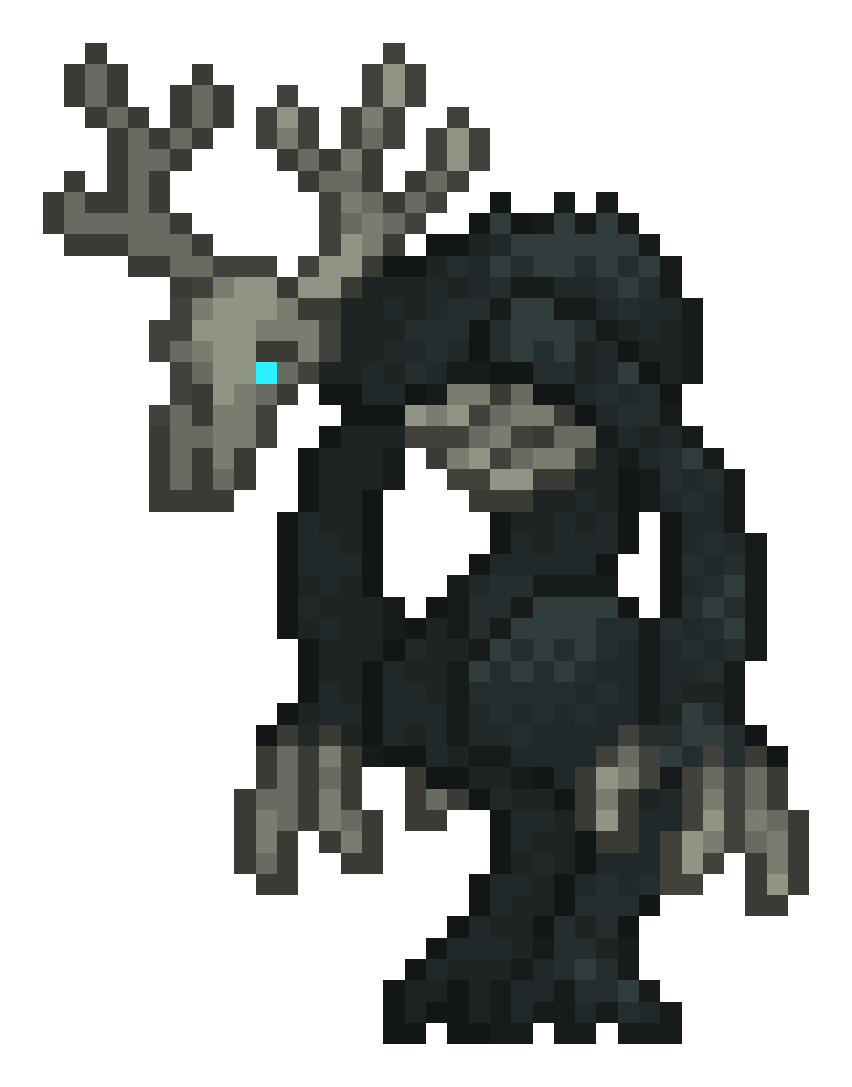 Pixilart - Wendigo (OLD) by heindo