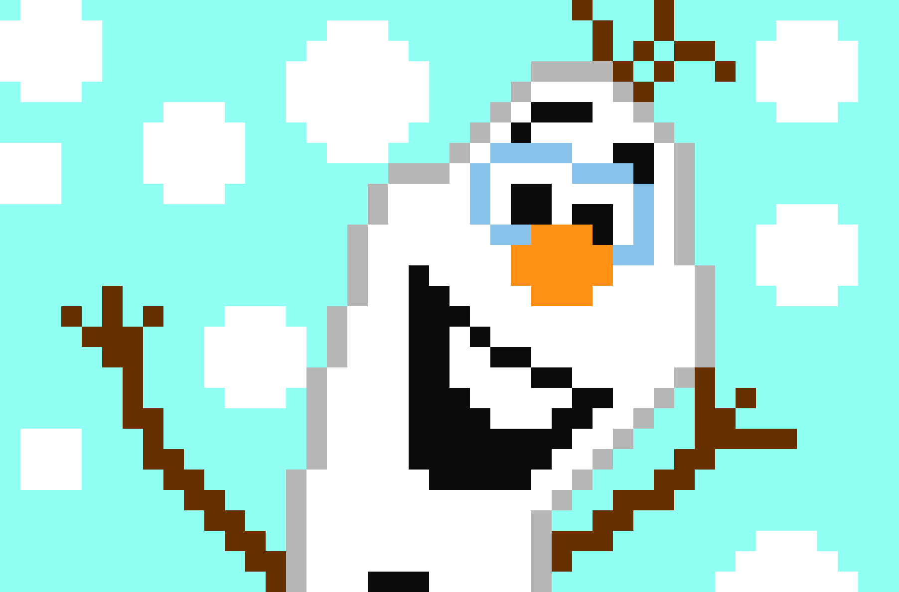 Pixilart - Olaf GIF by PIXILART-ART