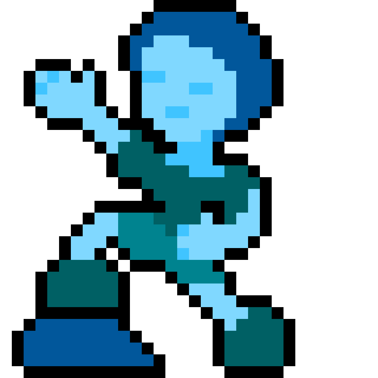 Pixilart - Blue Sprite by Ickemms