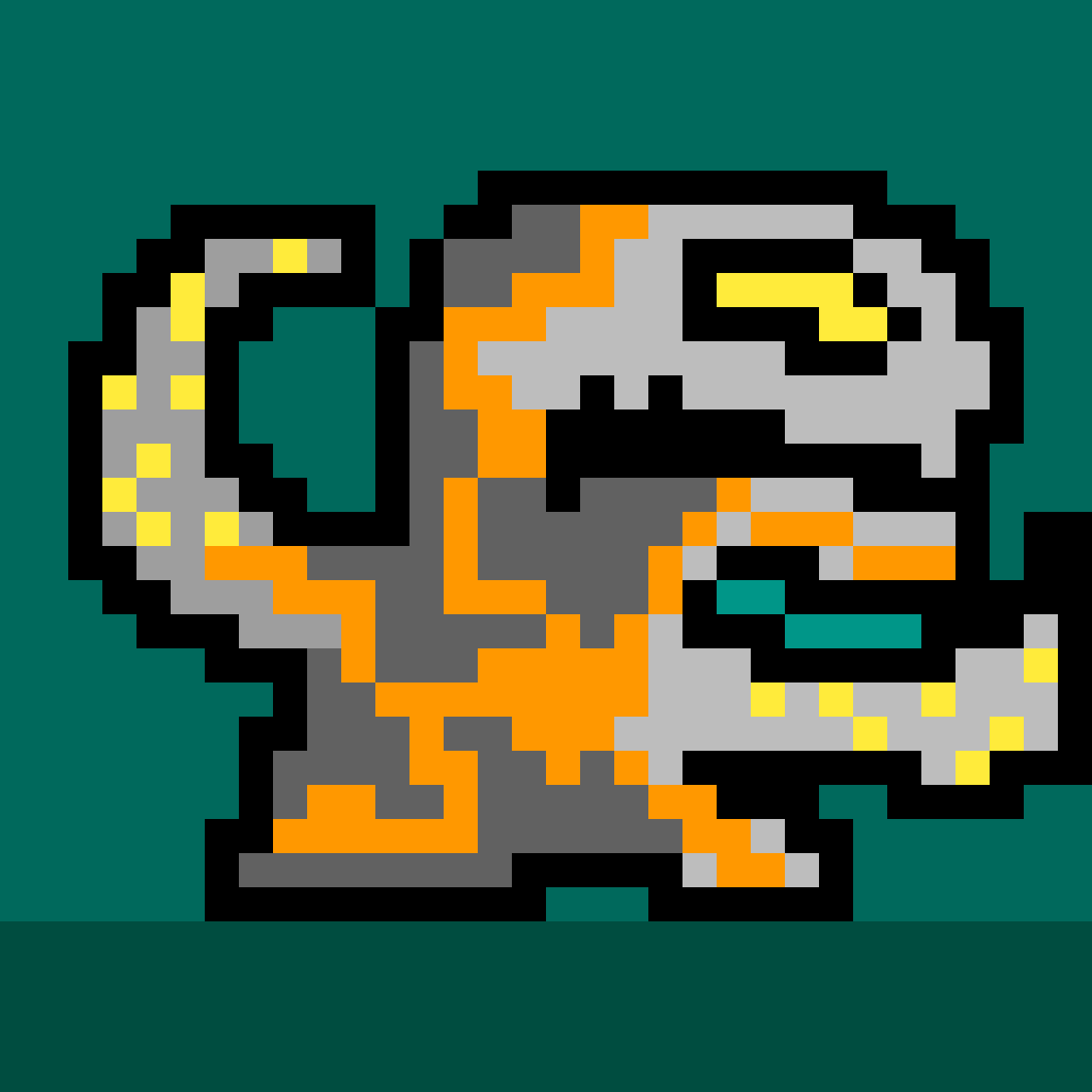 Pixilart - Rock monster sprite by Ideastudios