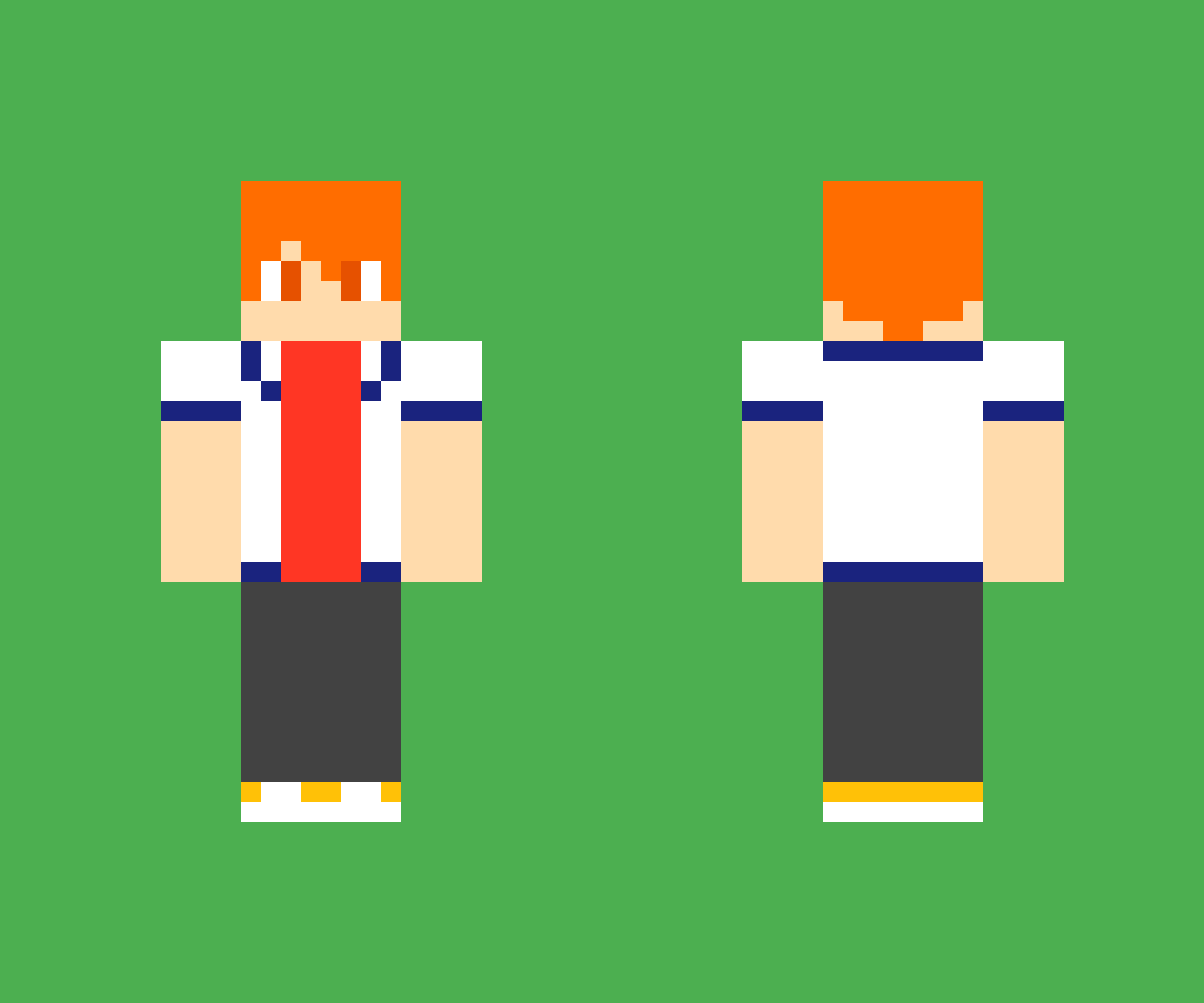 Pixilart - Kyo minecraft skin by noob4real