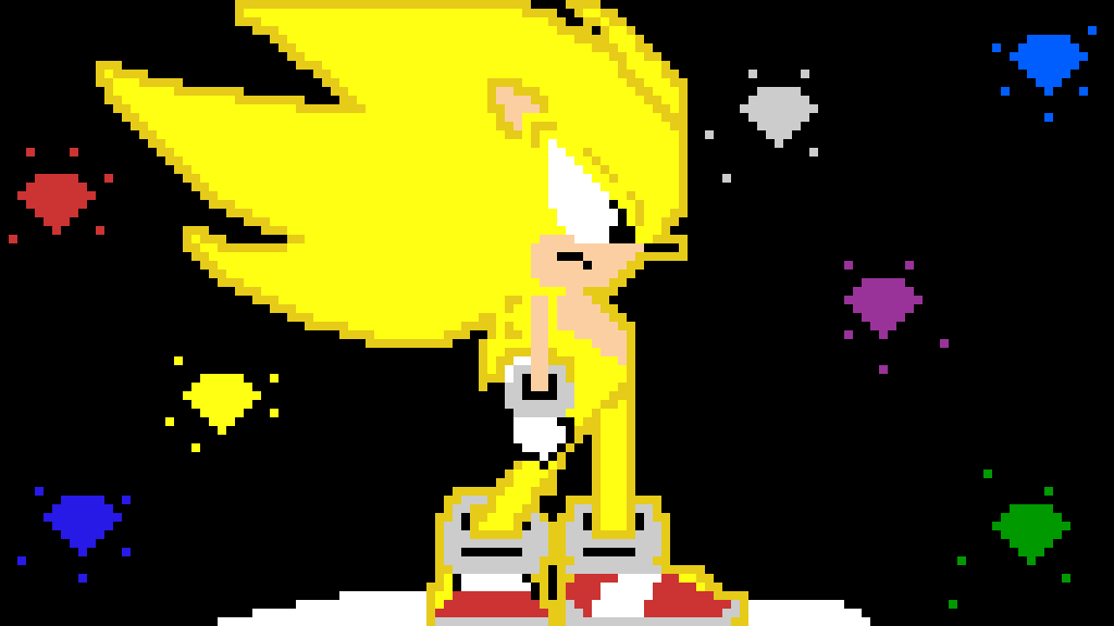 Editing Sonic and Knuckles 3. - Free online pixel art drawing tool ...