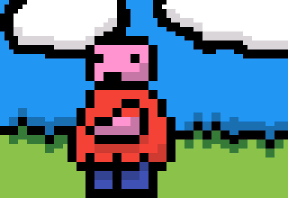 Pixilart - fat guy by tattoo