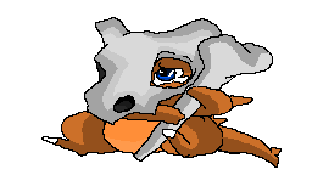 Pixilart - Cubone by rori987
