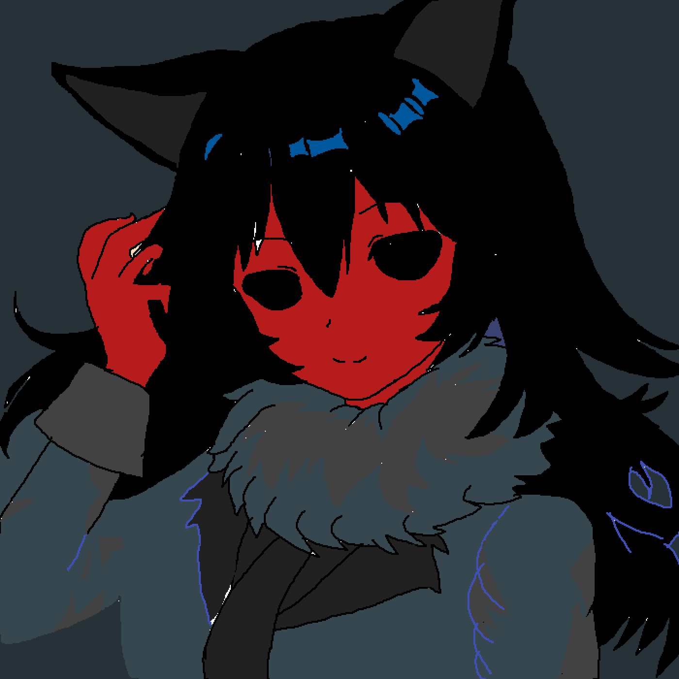 Pixilart - Kitty Grim by GrimReaper88