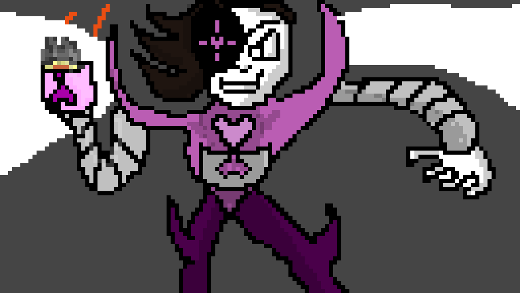 Pixilart - Mettaton Neo (Undertale) by EtaBoss21