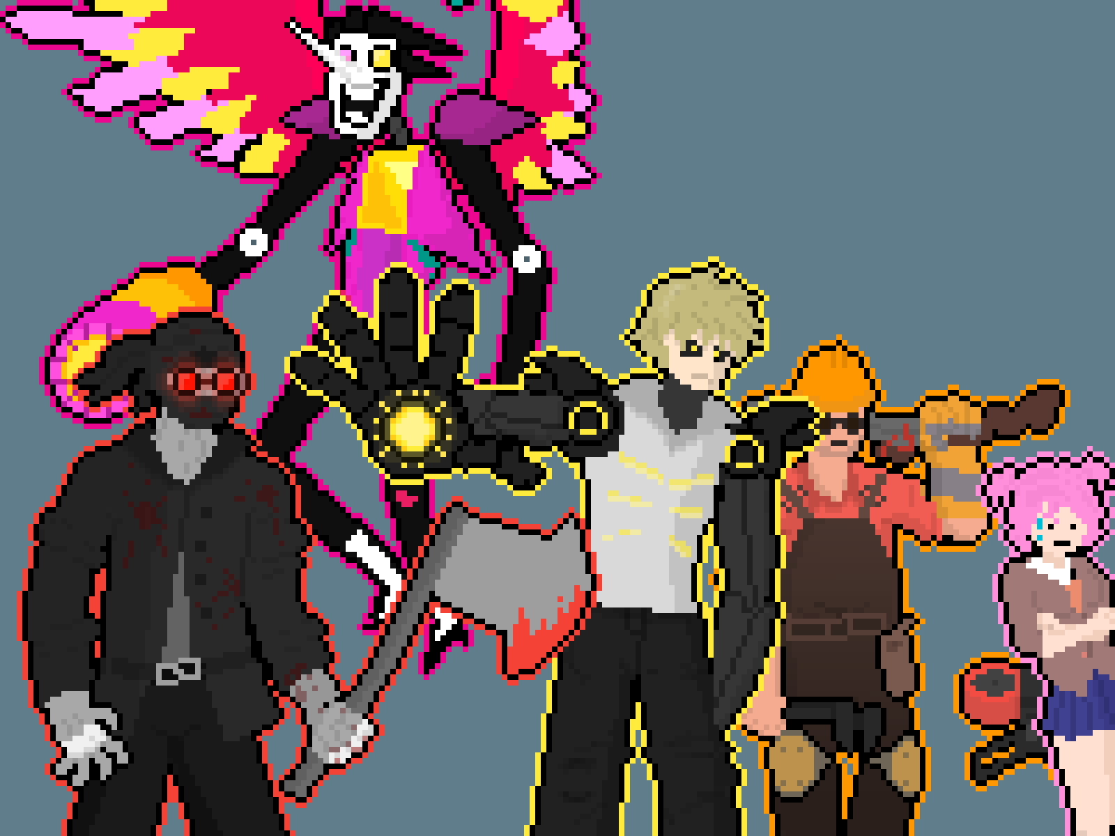 Pixilart - fight club by UnusualMemes