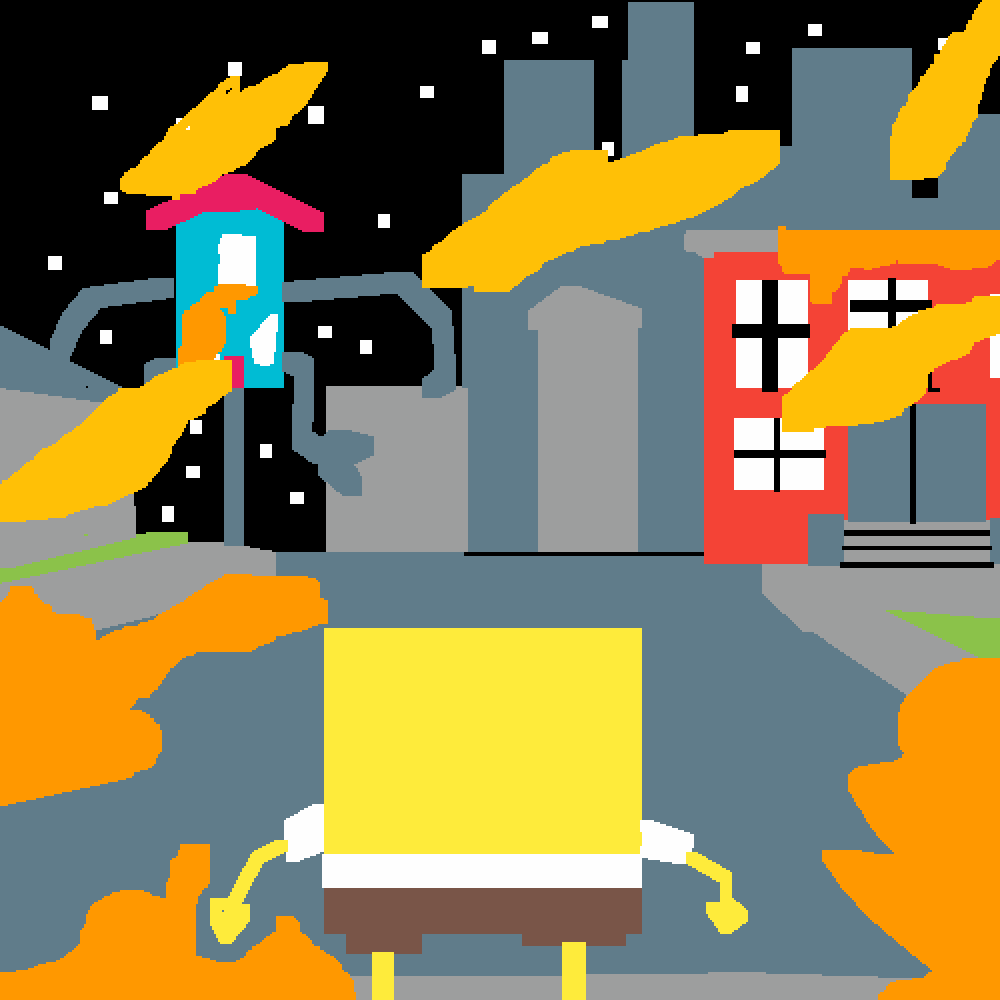 Pixilart - spongebob squarepants ft nicktoons globs of doom by Gamerboy1