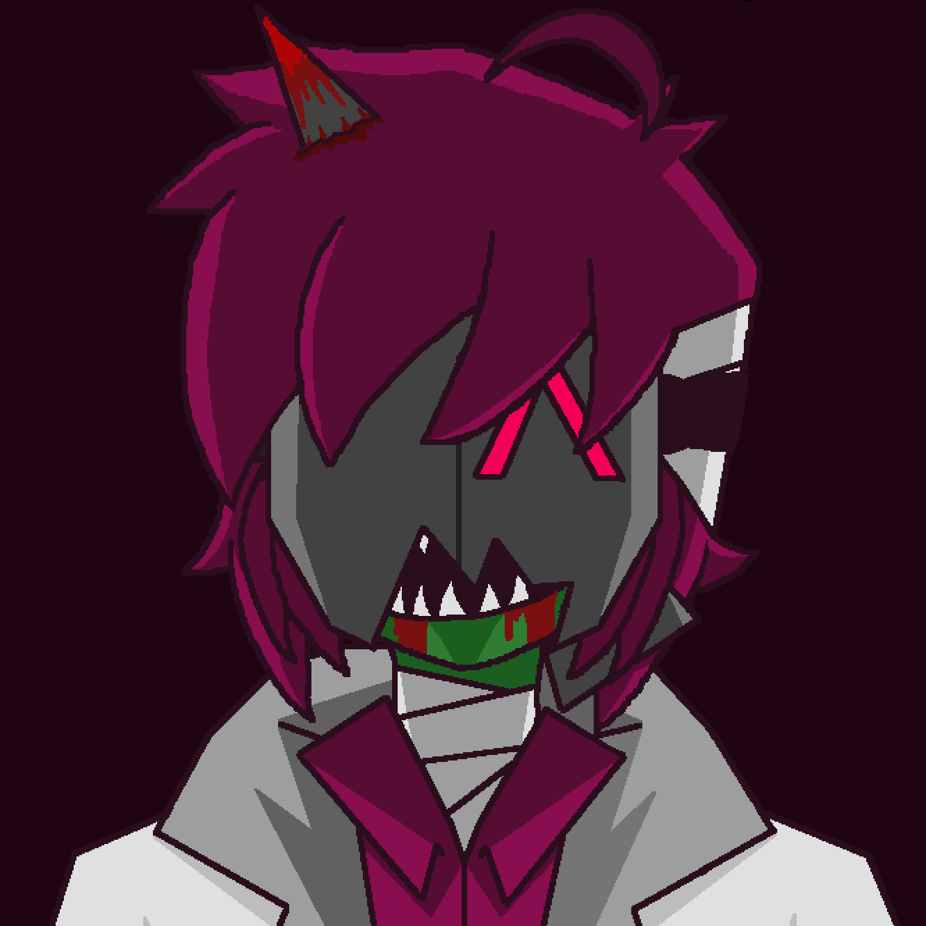 Pixilart - Madness ruby by zRUBY