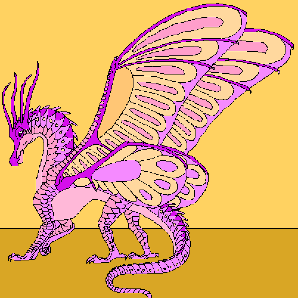 Editing silkwing - Free online pixel art drawing tool - Pixilart